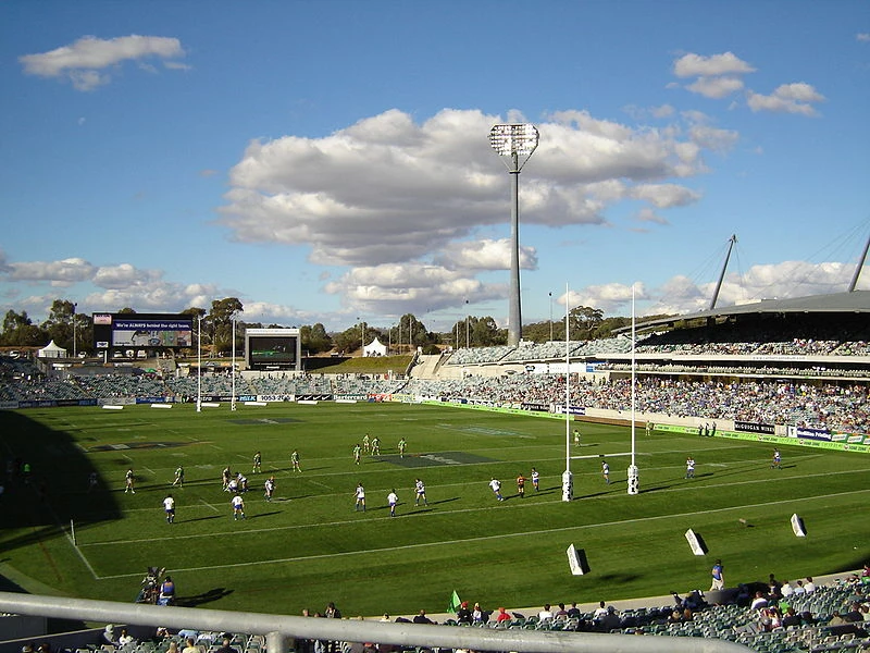 Bruce Stadium | West Coast Eagles Wiki | Fandom