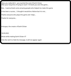 End Screen | Earth Clicker Wiki | Fandom