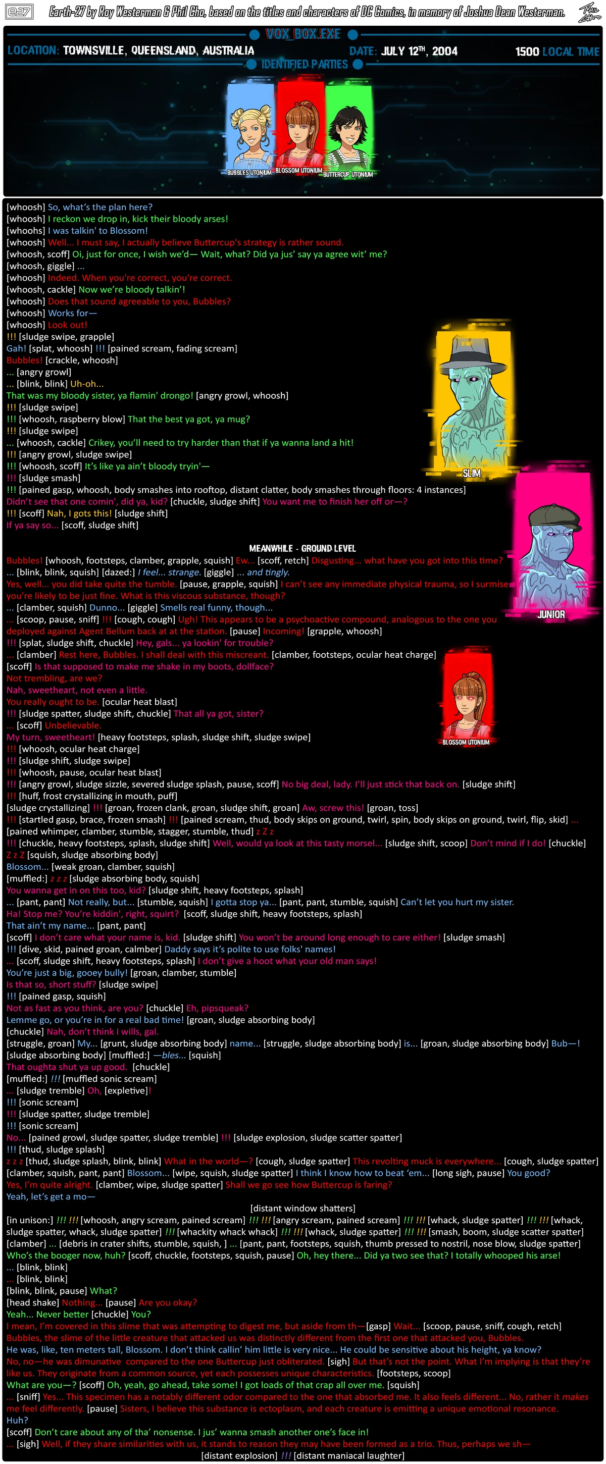 VOX Box: Powerpuff 11 | Earth-27 Wiki | Fandom