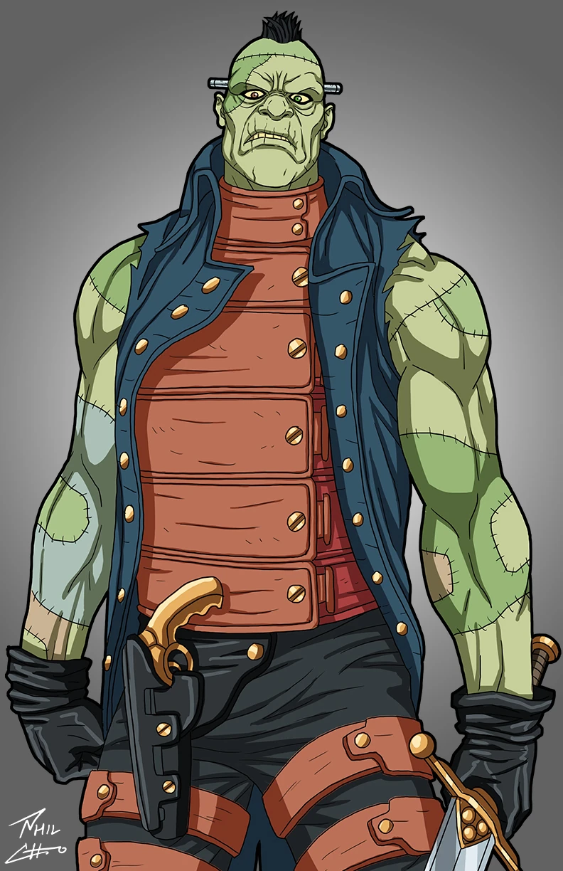 Adam Frankenstein | Earth-27 Wiki | Fandom