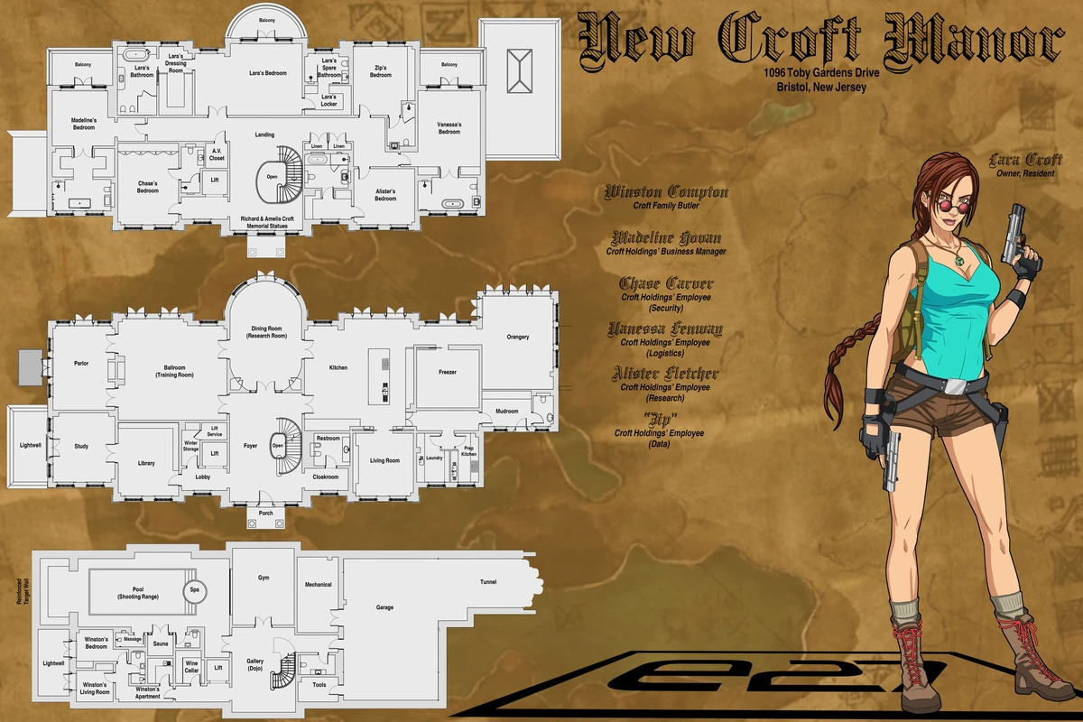 New Croft Manor | Earth-27 Wiki | Fandom