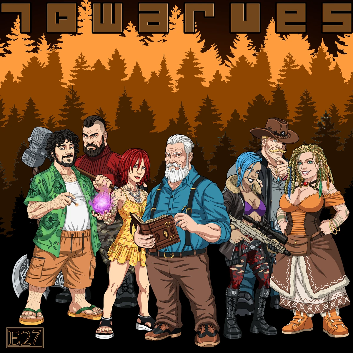 Seven Dwarves | Earth-27 Wiki | Fandom