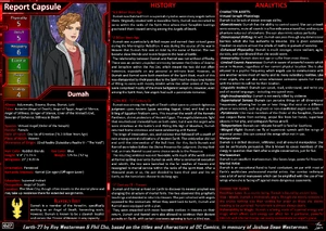 Dumah | Earth-27 Wiki | Fandom