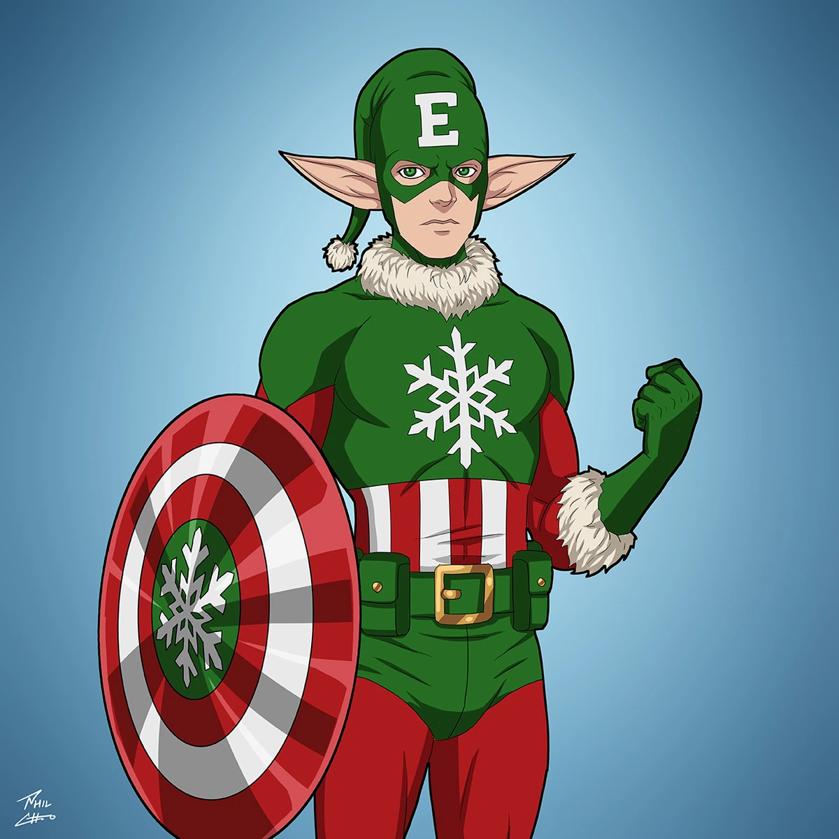 Captain Elf | Earth-27 Wiki | Fandom