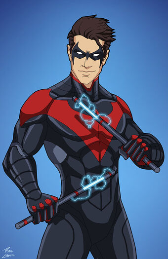 Nightwing Red Suit