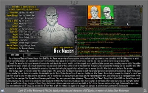Rex Mason | Earth-27 Wiki | Fandom