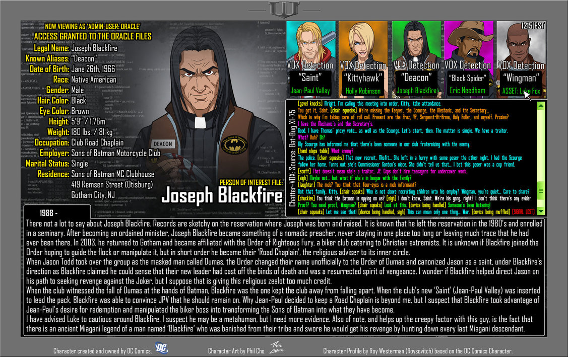 Oracle Files Joseph Blackfire Earth 27 Wiki Fandom