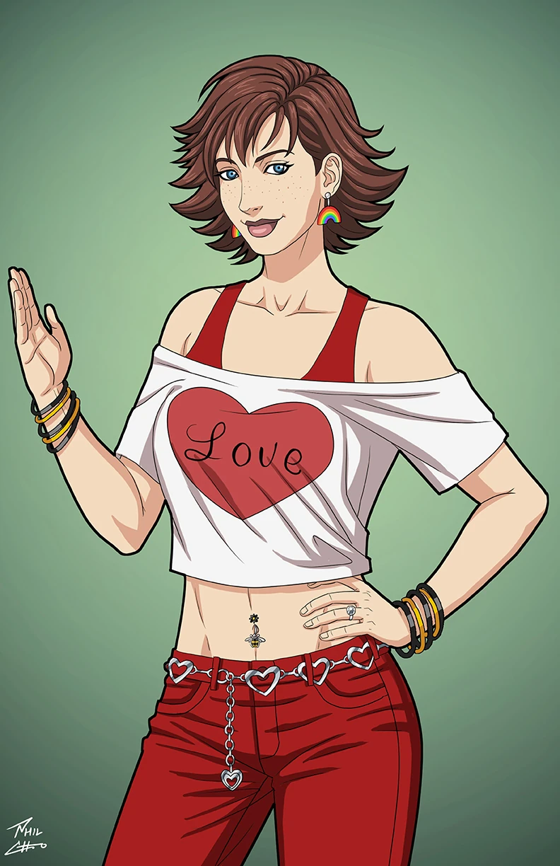 Janet van Dyne | Earth-27 Wiki | Fandom