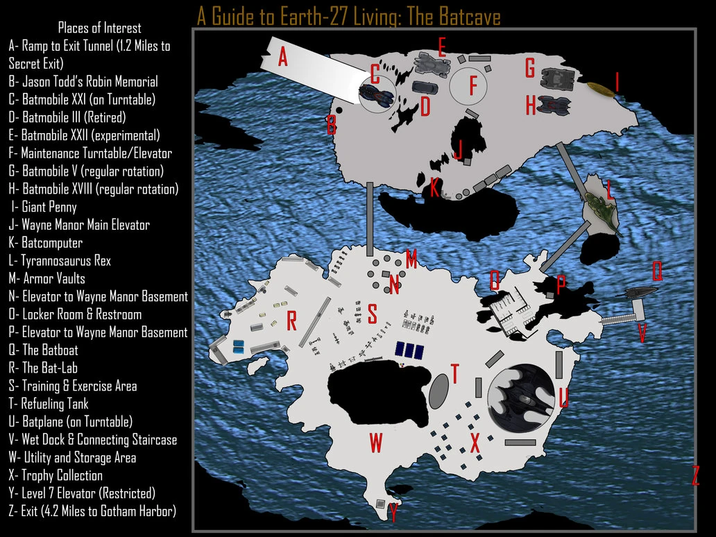 Batcave | Earth-27 Wiki | Fandom