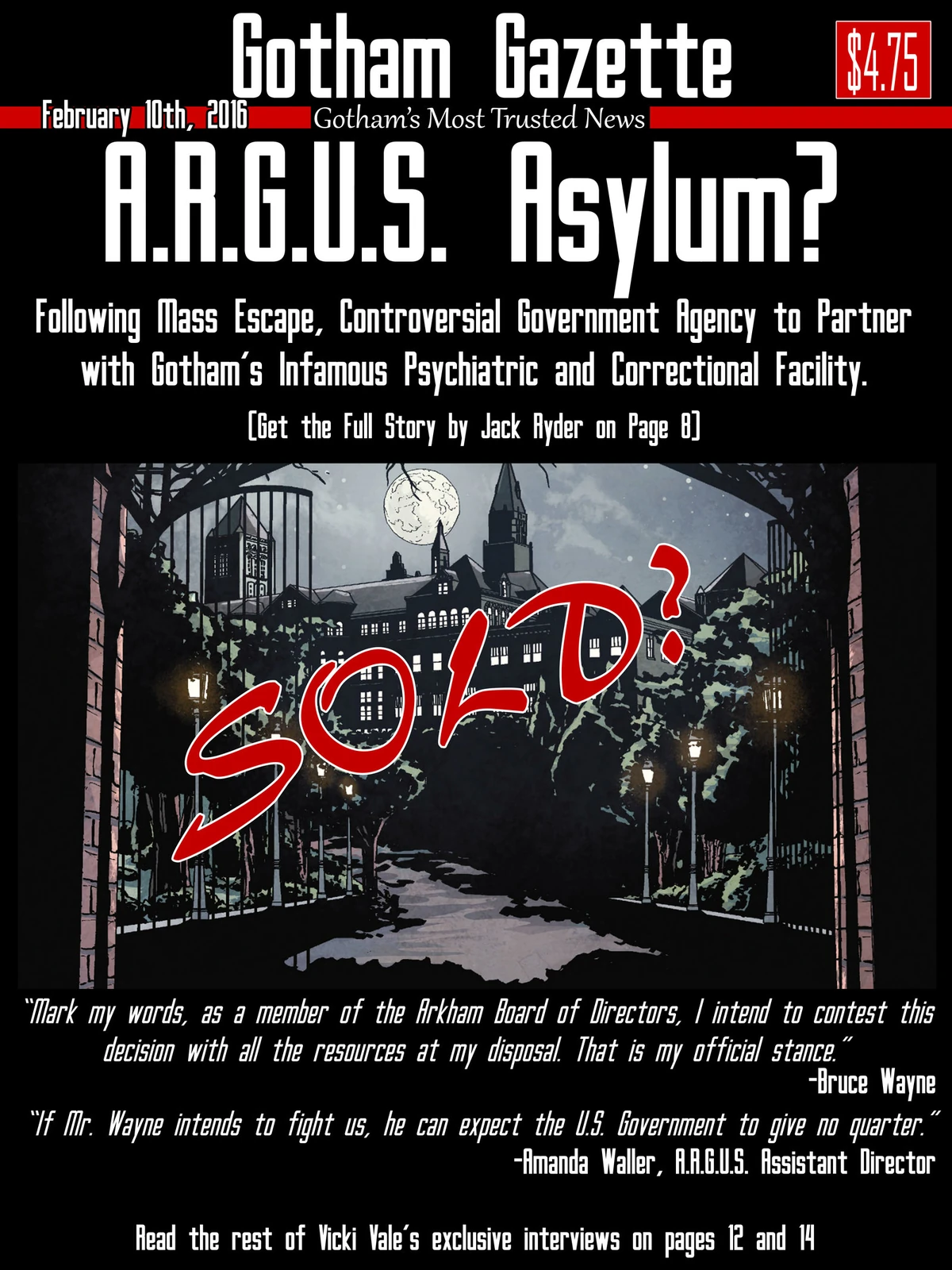 Gotham Gazette/Gallery | Earth-27 Wiki | Fandom