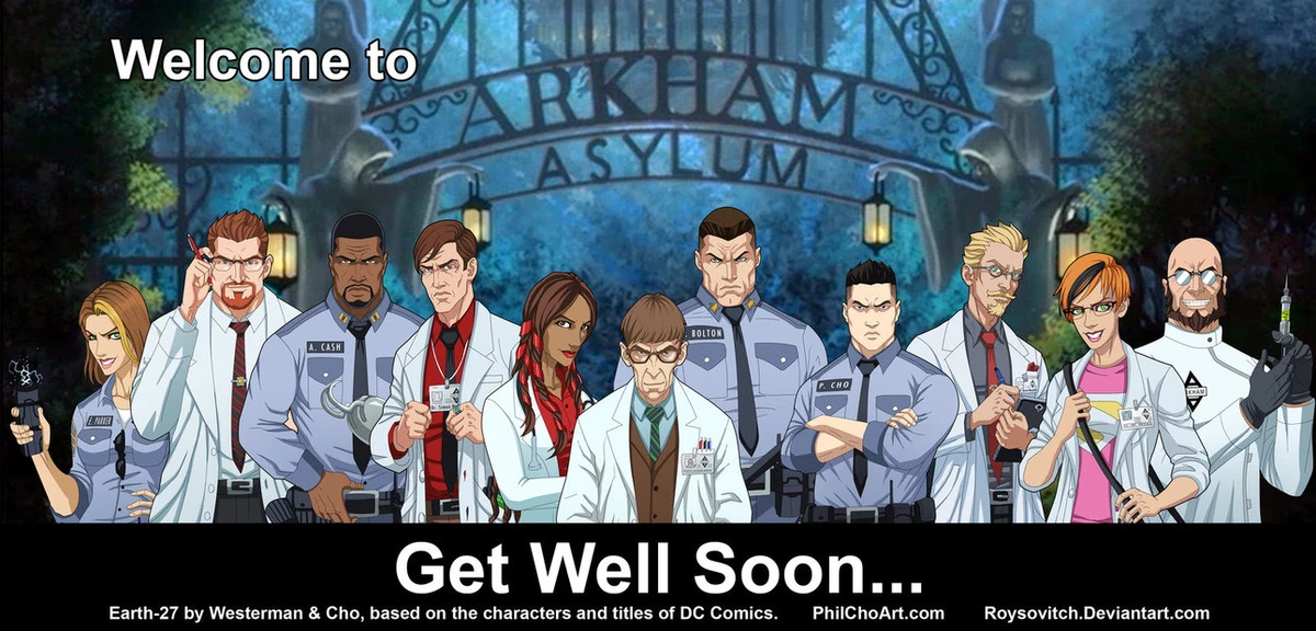 Arkham Asylum | Earth-27 Wiki | Fandom