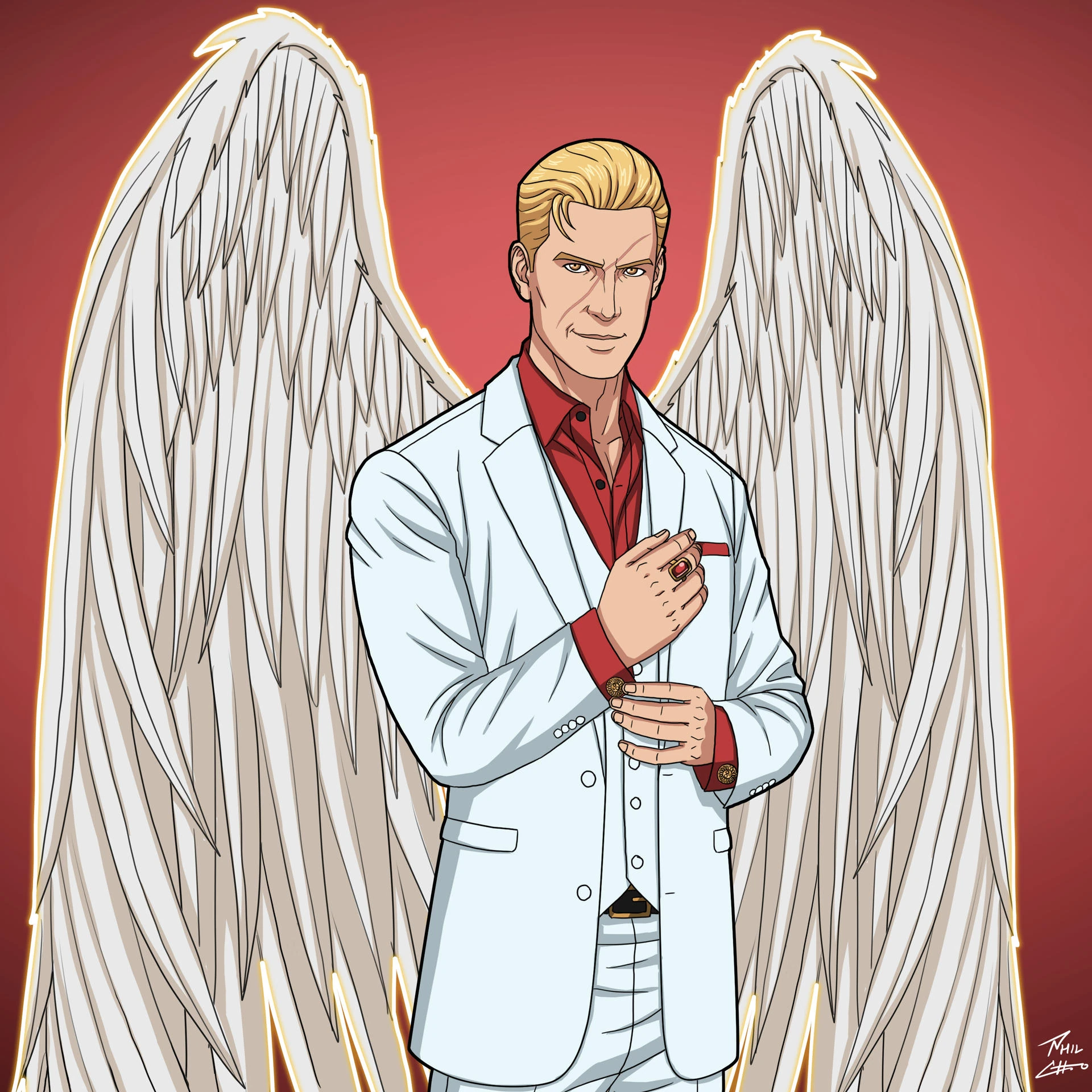 Tekeningen Van Lucifer Buy Lucifer Poster Devil In Disguise At Rs.