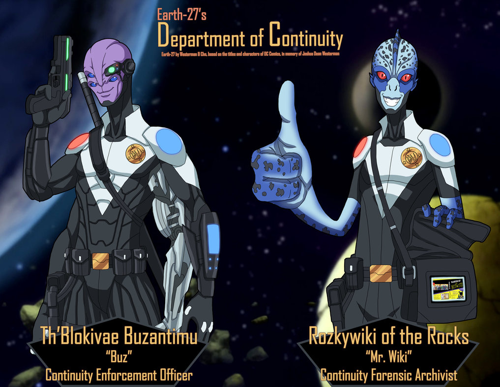 Department Of Continuity Earth 27 Wiki Fandom department-of-continuity-earth-27-wiki-fandom