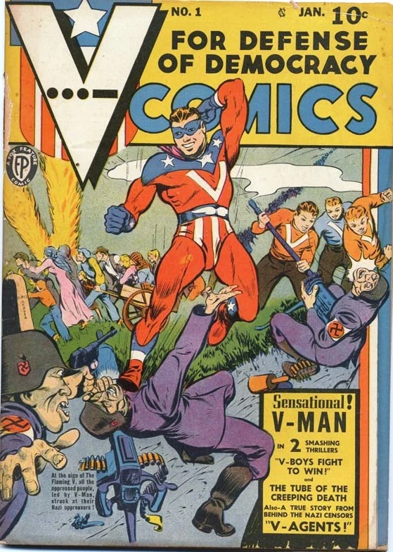 V-Comics (Volume 1) 1942- | Earth-4-Ever Wiki | Fandom