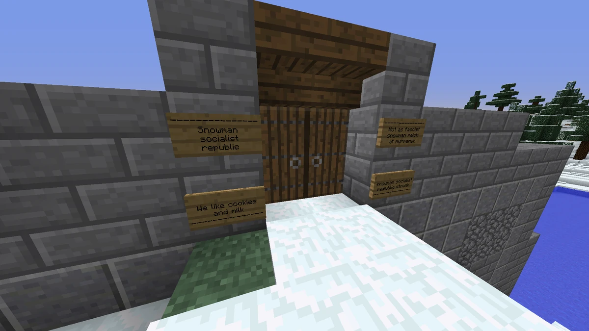 The Snowman Murmansk | EarthMC Wiki | Fandom