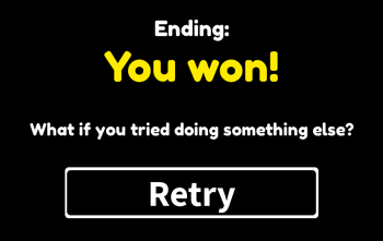 You won! | Easiest Game On Roblox Wiki | Fandom