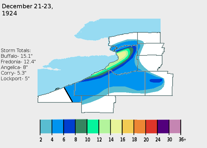 December 21-23, 1924 | WNY and NWPA Weather History Wiki | Fandom