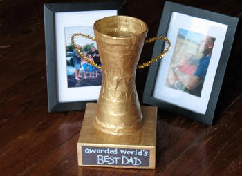 Best Dad Trophy | Easy Crafts Wiki | Fandom
