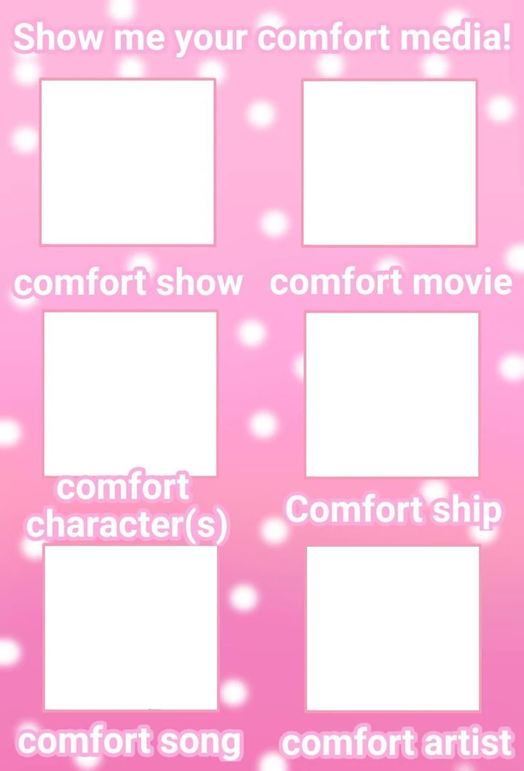 My comfort stuff | Fandom