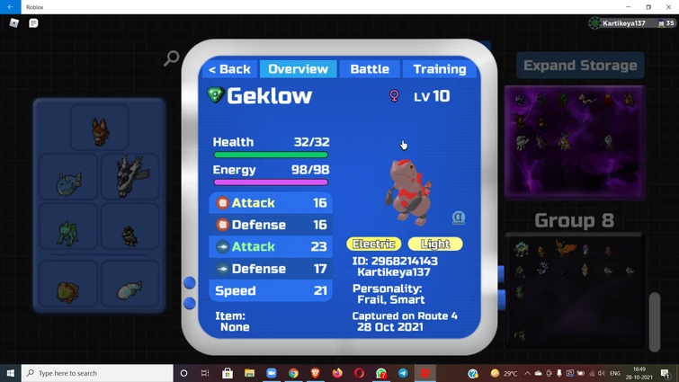 A gleaming alpha Geklow or Gleaming alpha Eleguana better. | Fandom