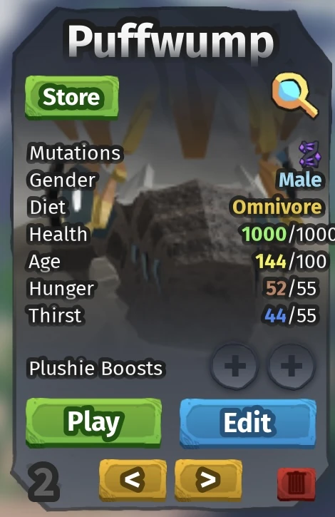 how much is a shadow mut puff? | Fandom