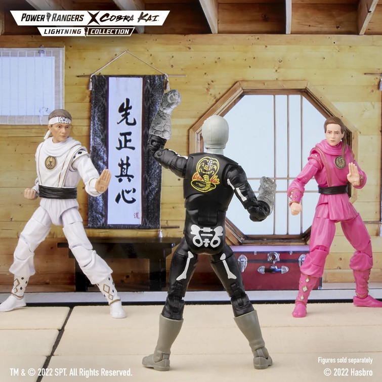 Power Rangers x Cobra Kai Lightning Collection figures have been ...
