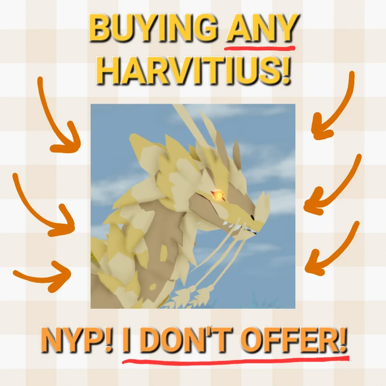 Buying ANY Harvitius! 🌾 | Fandom