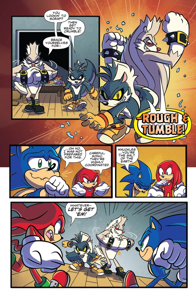 IDW sonic # 3 excerpts | Fandom