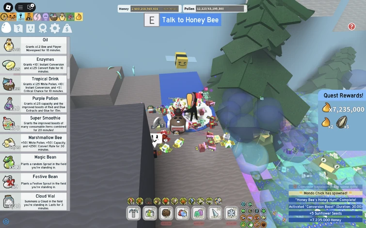 i completed honey bee's quest! | Fandom