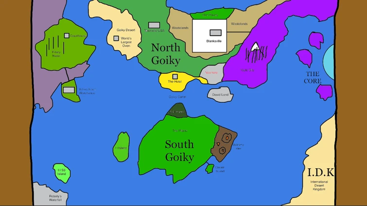 I made a map of Goiky | Fandom