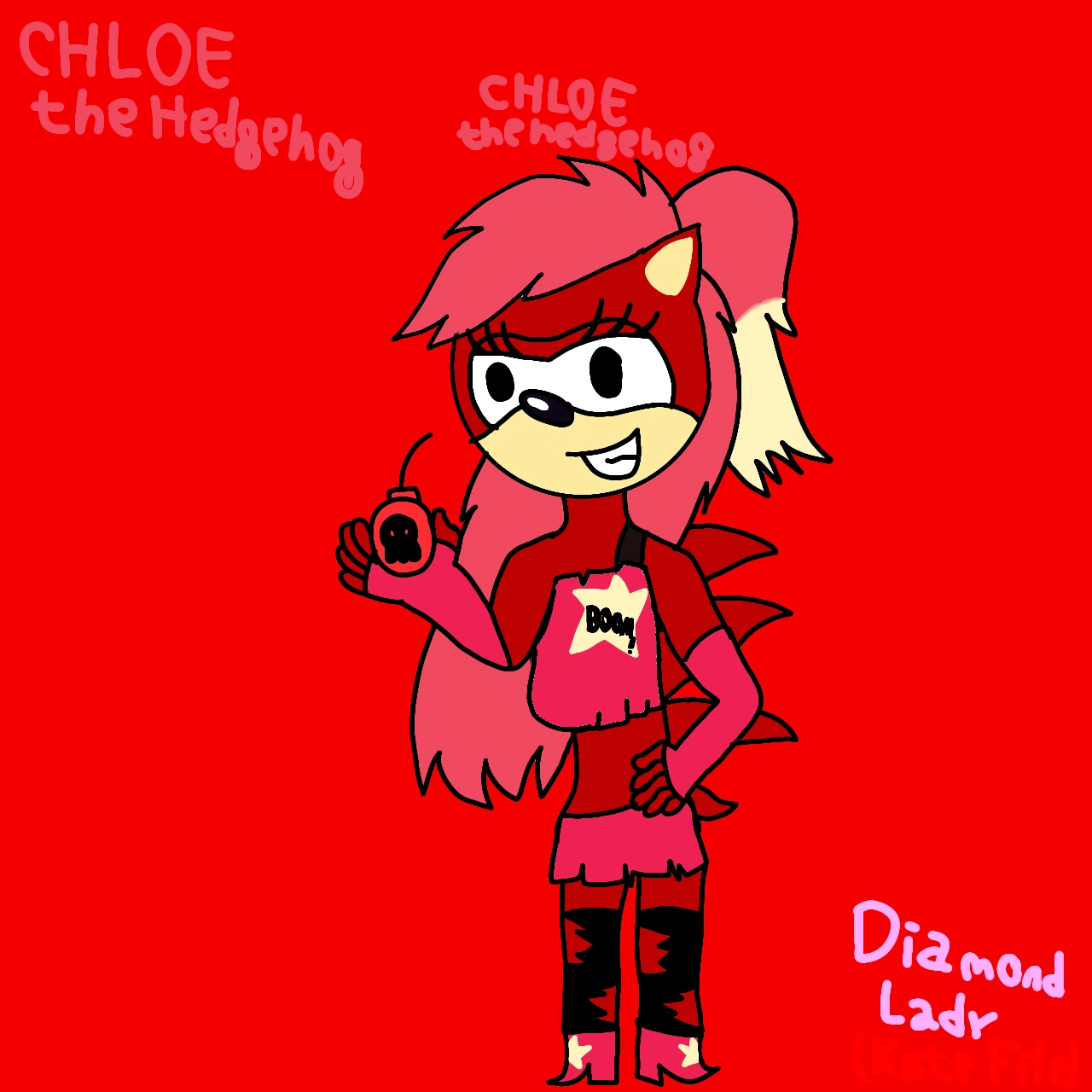 My Sonic Underground OC, Chloe the Hedgehog | Fandom