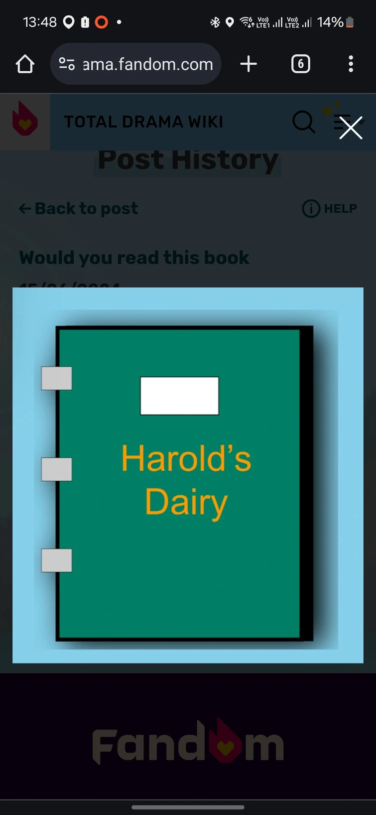 Would you read this book | Fandom