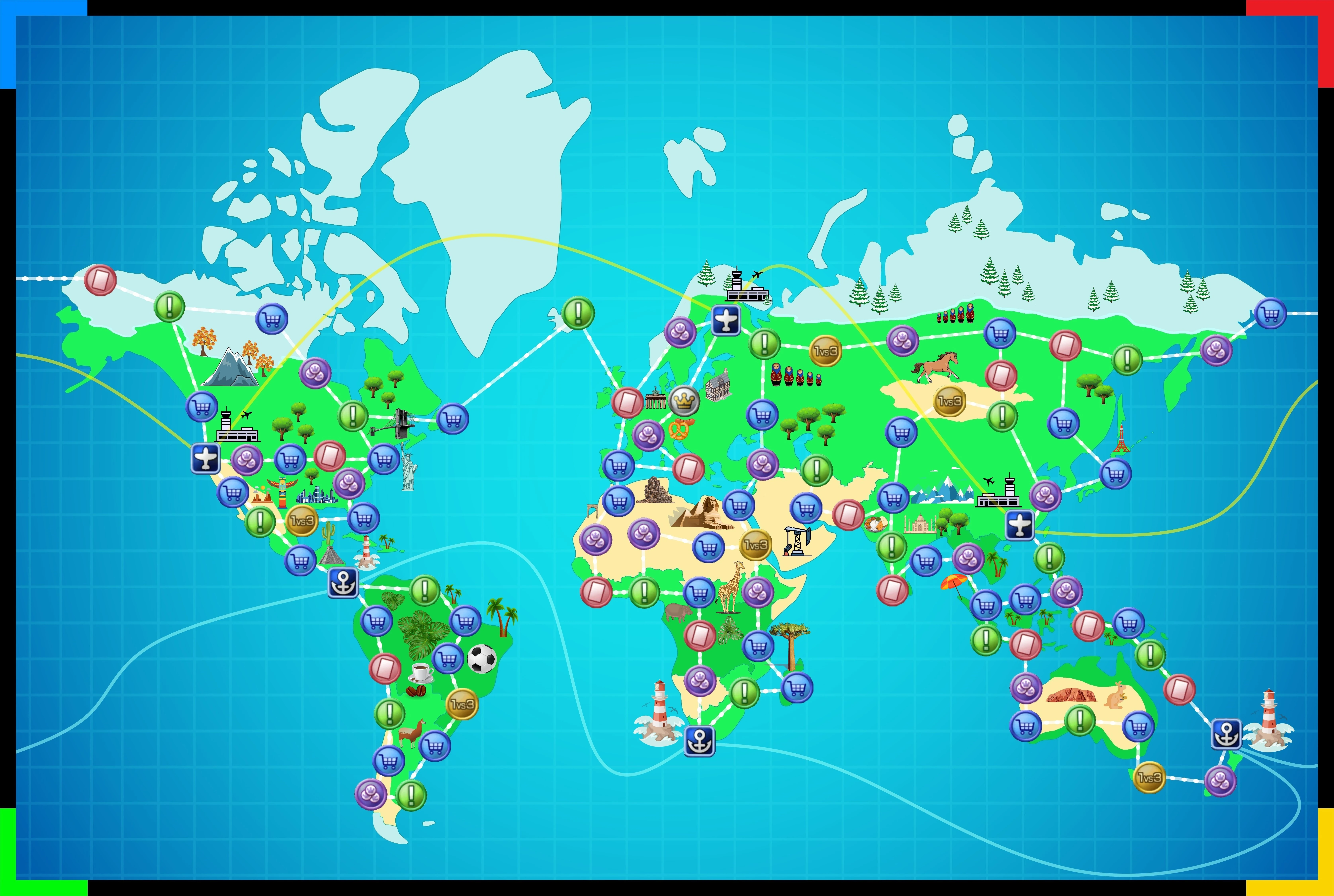 A Map for the Globe Trot page? | Fandom