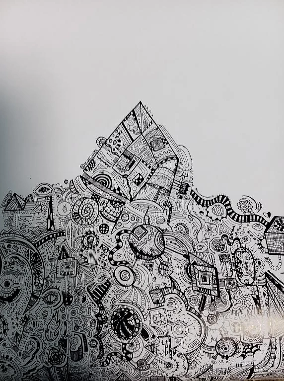 Art I obsessively started making and don't know if I'll ever finish ...