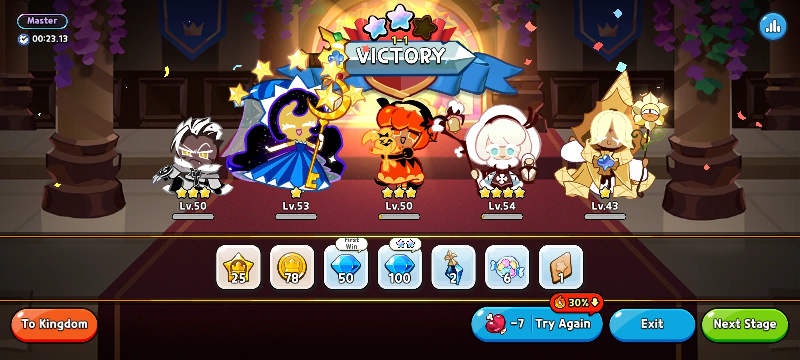 I DID IT! I DEFEAT MASTER MODE 1-1!! | Fandom