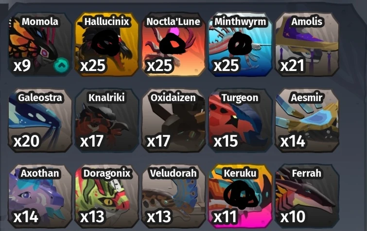 Lf a few very specific Keruku muts and selling a lot of things | Fandom