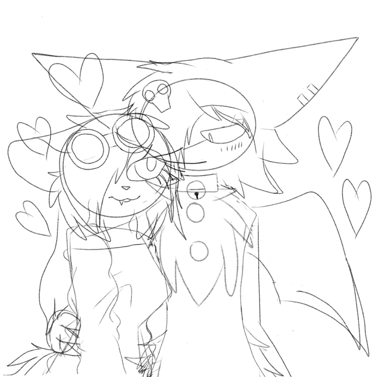 Skell x Lunari sketch done | Fandom