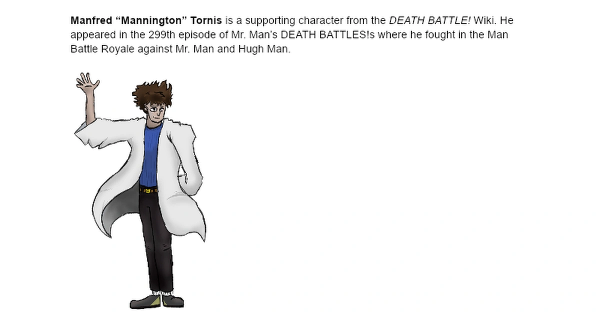 Mandred Tornis | Fandom