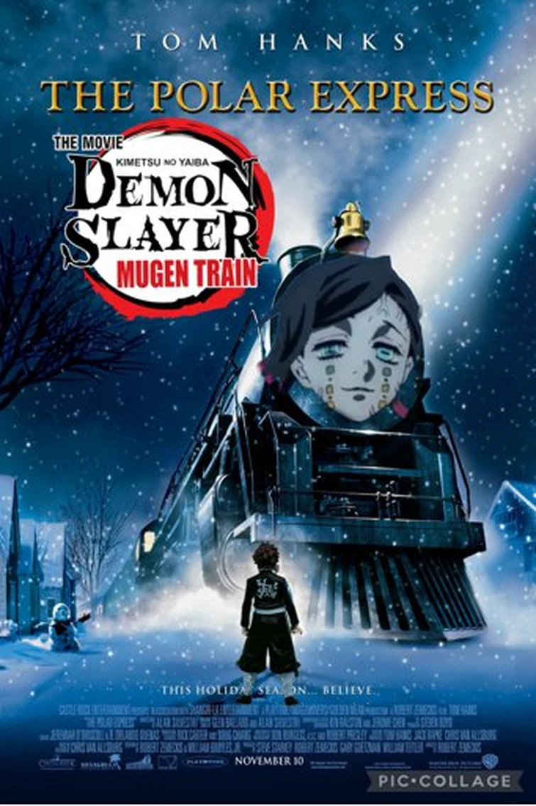 Another Demon Slayer X Polar Express Art. | Fandom