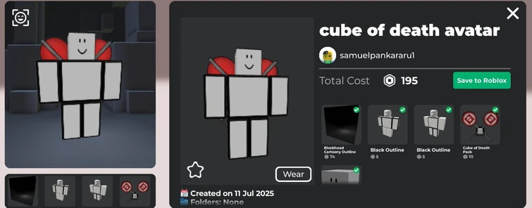 Cube of death avatar | Fandom