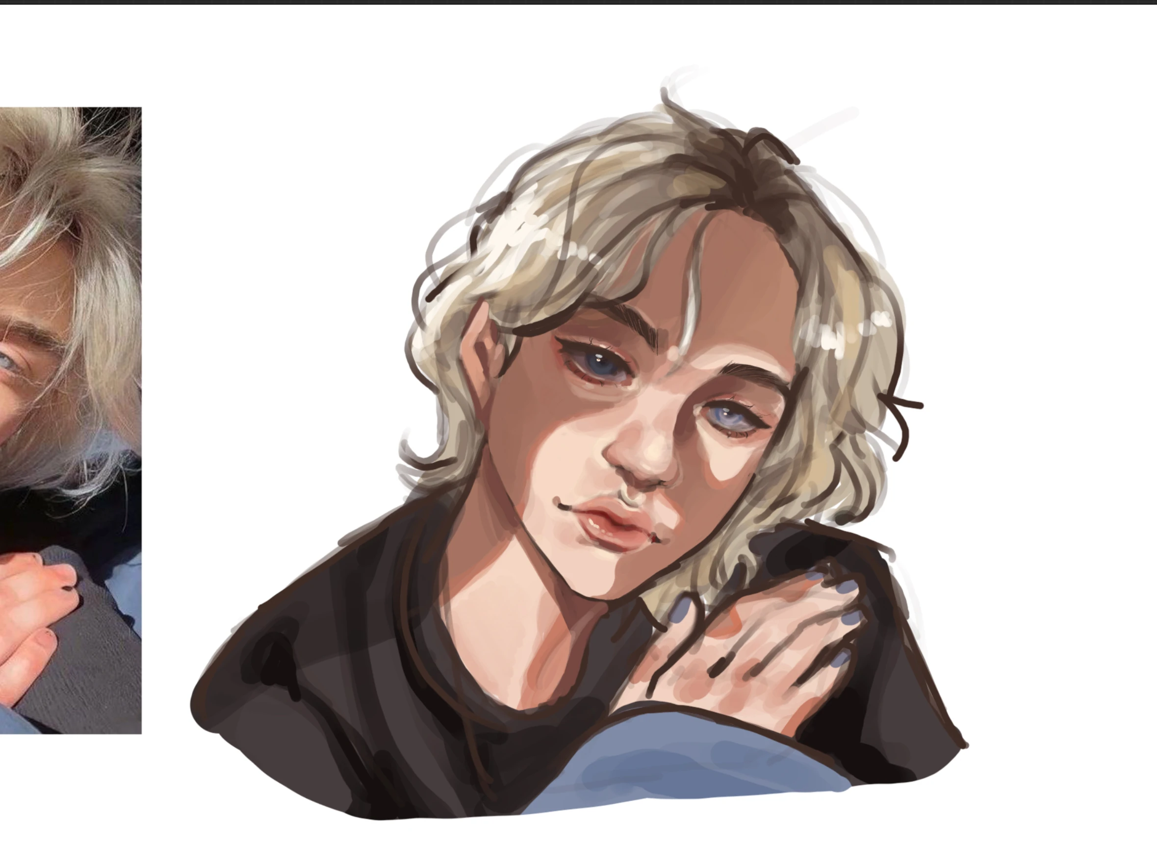 wip of lighting and rendering doodle practcie | Fandom