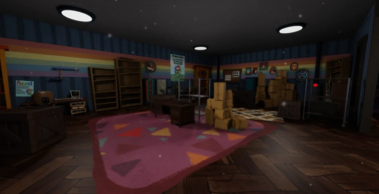 rainbow rooms variant 7 in hello neighbor artstyle but with more ...