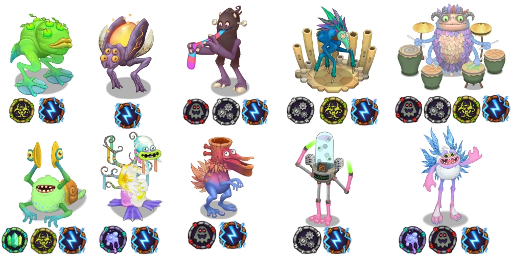 If wublins had ethereal/electric elements | Fandom