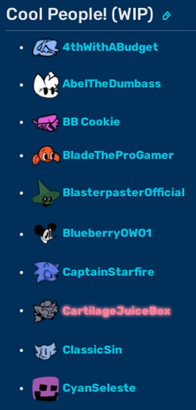 icons for profile | Fandom