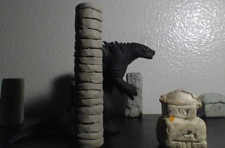 Redesign godzilla clay figure. | Fandom