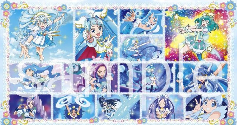 For some reason, in Toei's official children's books, Cure Lillian is ...