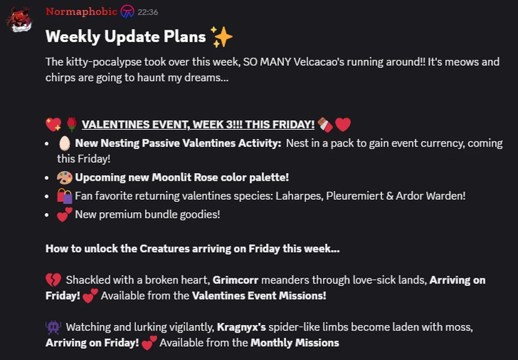 Weekly Update Stuff! | Fandom