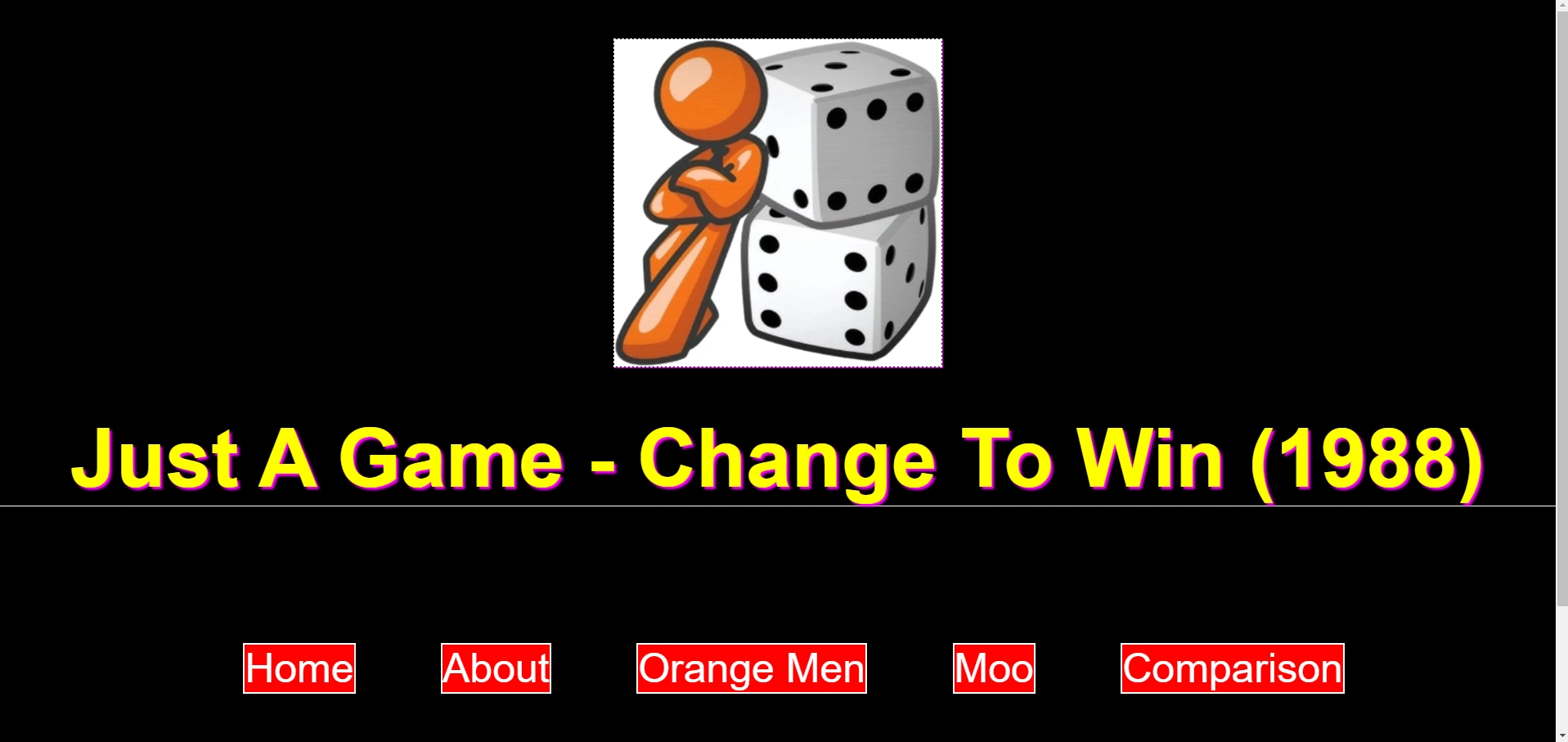 Orange Men Official Website MAJOR UPDATES! | Fandom