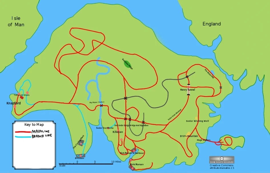 My Island Of Sodor Tatmr Map | Fandom
