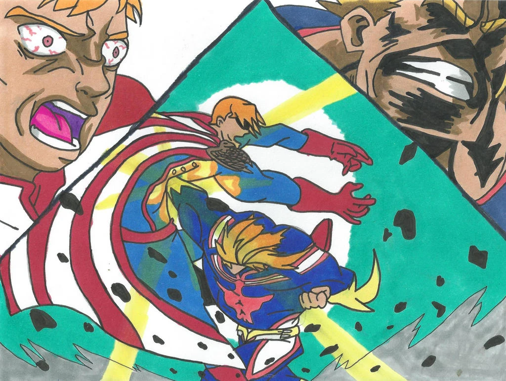 All Might Vs Homelander by Bluexorcist93 on DeviantArt | Fandom